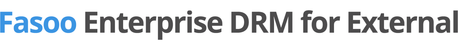 Document Security for External Sharing | Fasoo DRM External